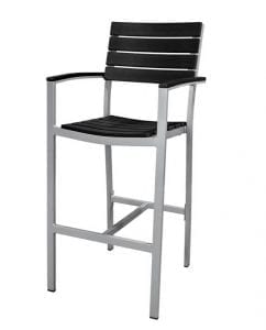 Stackable Tiki Chairs In Both Arm and Armless Styles - Palmer Hamilton